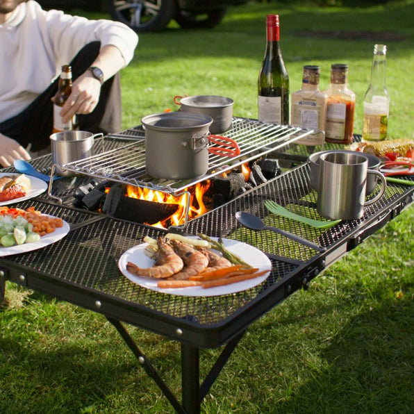 AroundFire: The Portable Grill Table Fire Up Any Gathering